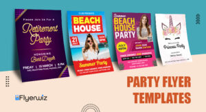 Party Flyer Templates – Free | Customizable | Downloadable