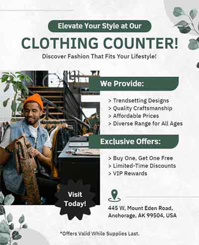 Clothing Flyer Templates – Free | Edit | Download | Print
