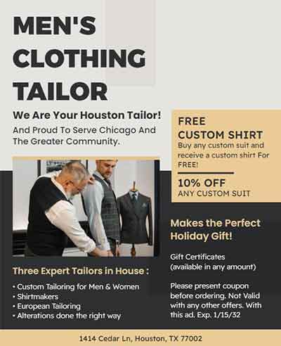 Clothing Flyer Templates – Free | Edit | Download | Print