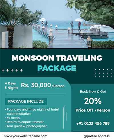 Travel Flyer Templates – Free | Customizable | Printable