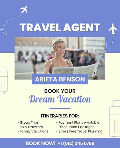 Travel Flyer Templates – Free | Customizable | Printable