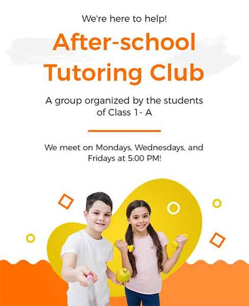 Tutoring Flyer Templates – Free | Editable | Downloadable