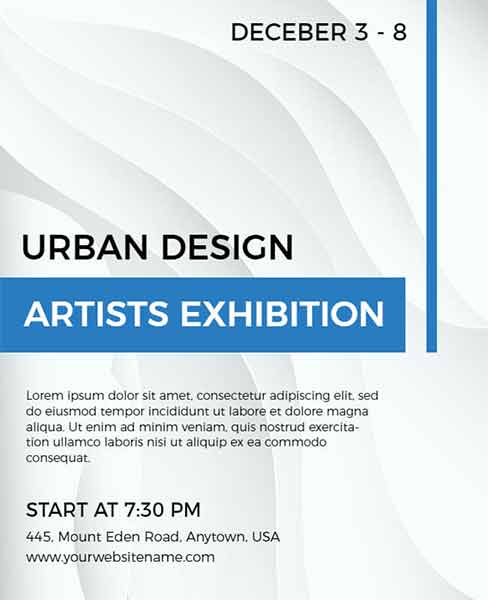 Art Exhibition Flyer Templates – Free | Customize | Download