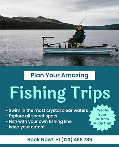 Fishing Flyer Templates – Free | Customize | Downloadable