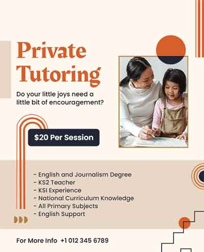 Tutoring Flyer Templates – Free | Editable | Downloadable