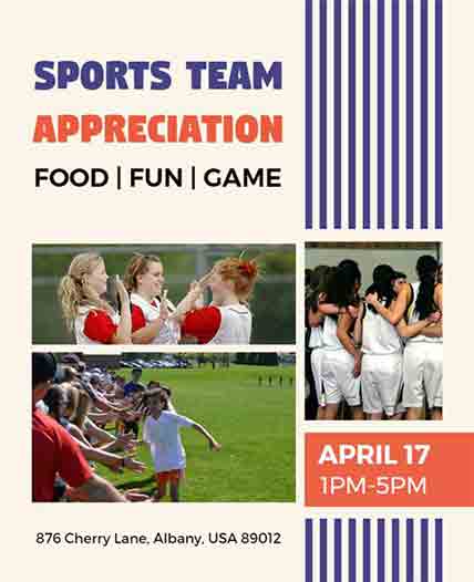 Appreciation Flyer Templates – Free | Editable | Printable