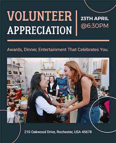 Appreciation Flyer Templates – Free | Editable | Printable